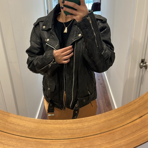 The Vintage Twin | Jackets & Coats | Real Vintage Kenvelo Leather Moto ...